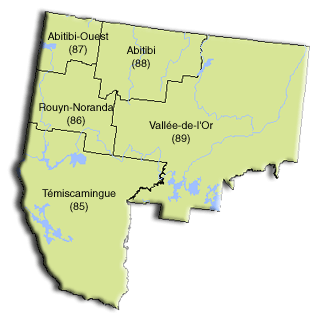 Abitibi-Témiscamingue / Occupation du territoire - MEI