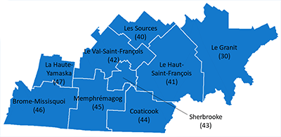 Estrie / Occupation du territoire - MEI